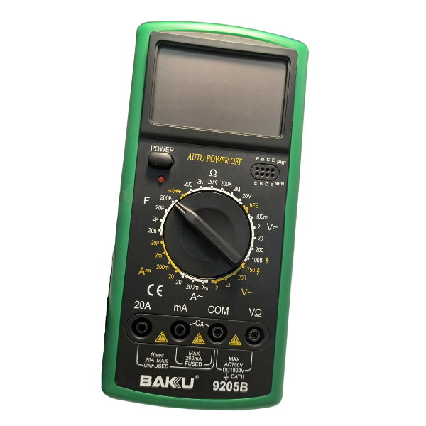 Multimetro Digital Baku BK-9205B - UNV